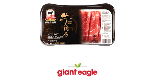 Giant Eagle Hot Pot Beef Rolls
