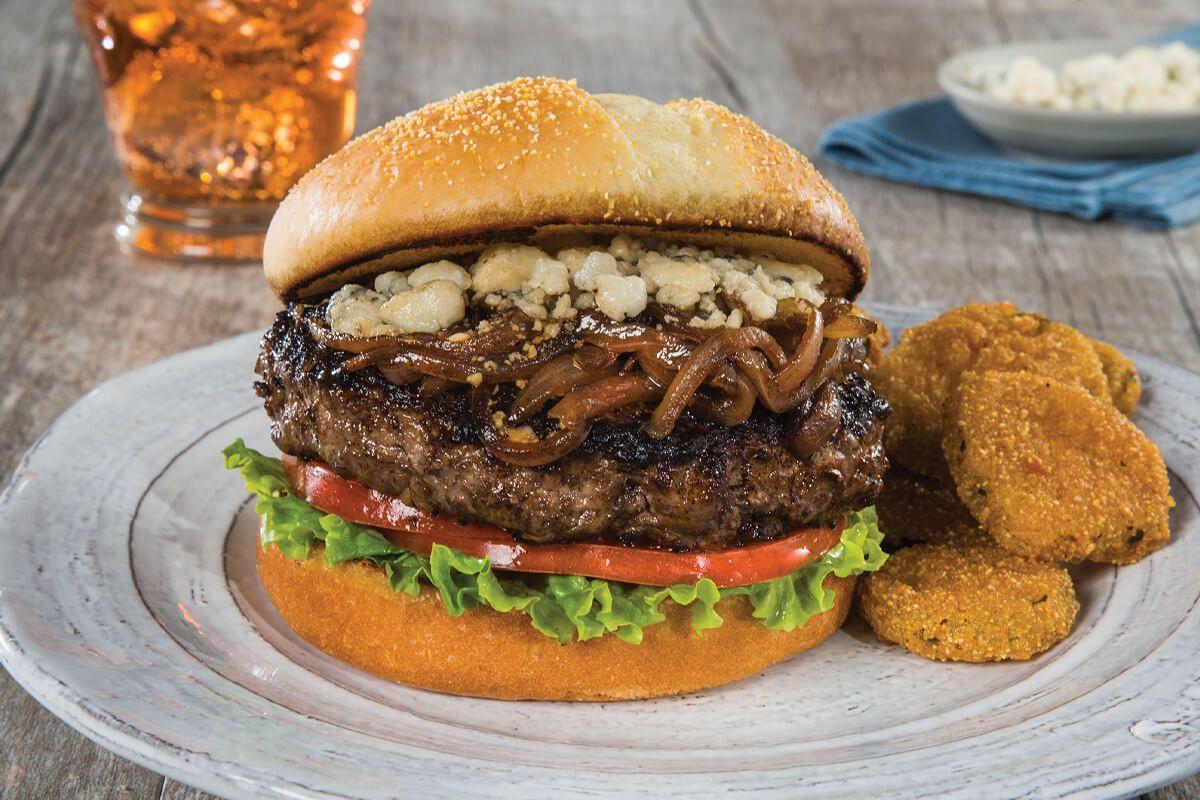 Black and Blue Burger