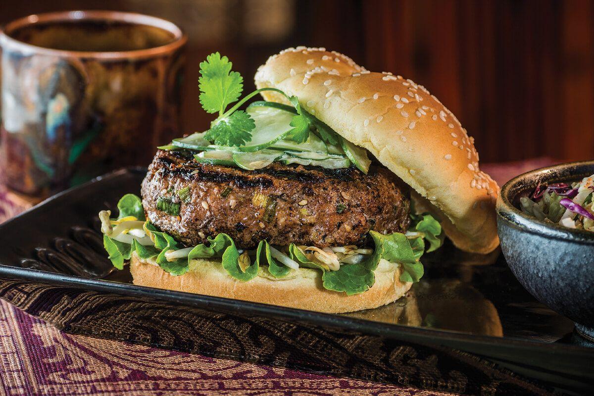 Korean Sesame Burger