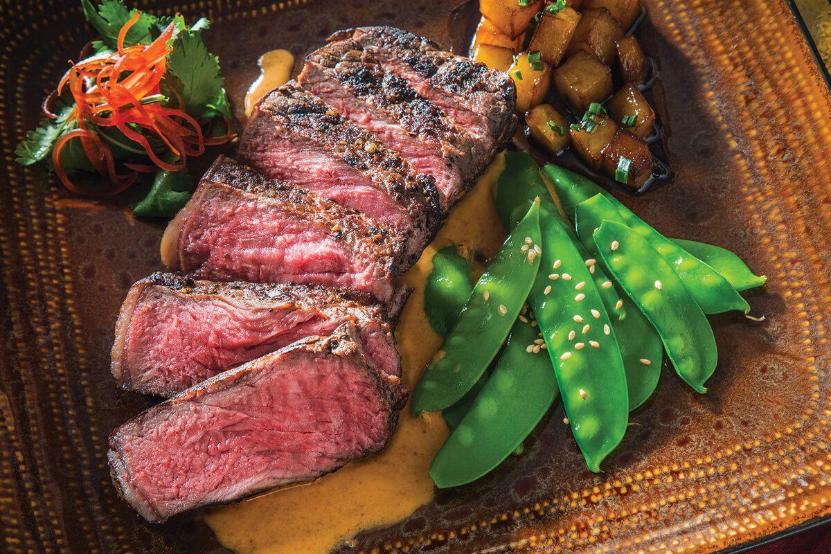 Thai Curry Strip Steak